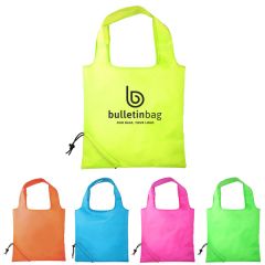 Reusable Folding Bags that Fold Up | Promo Folding Tote Bags | Bulletin Bag