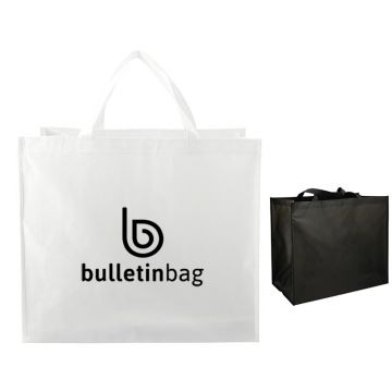 Custom Laminated Bags | Laminated Tote Bags | Bulletin Bag