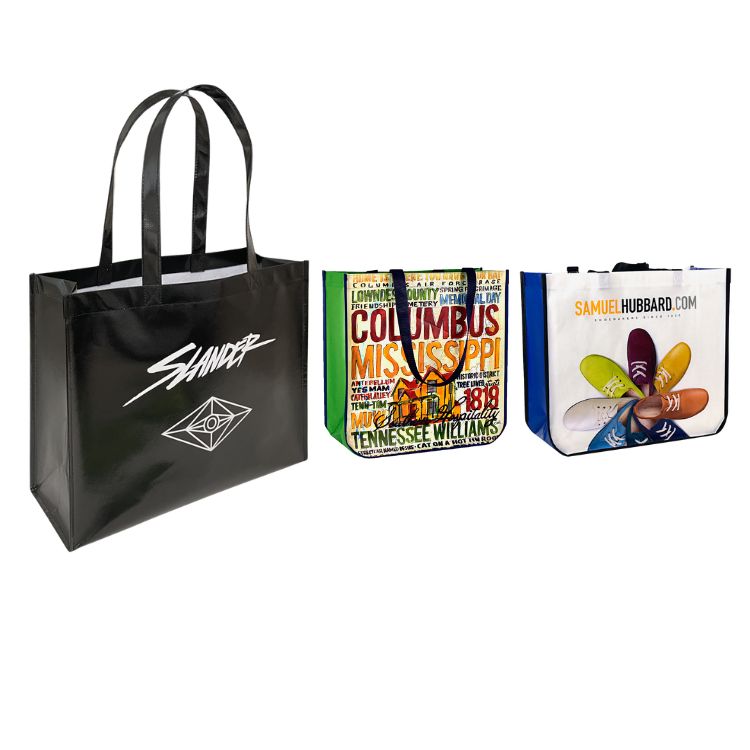 Semi-Custom Laminated Tote Bag | Custom Tote Bags | Bulletin Bag